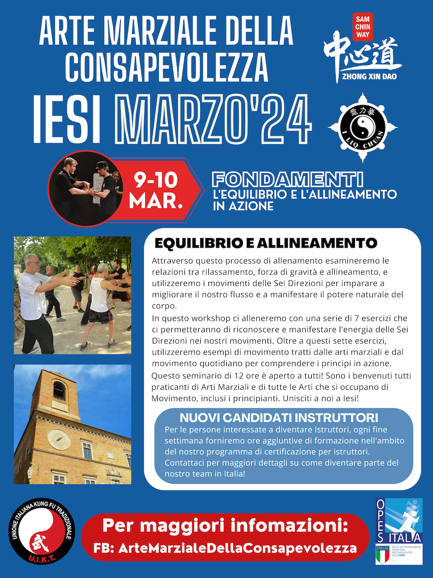 [Lesi, Italy] FOUNDATION TRAINING – BALANCE AND ALIGNMENT IN ACTION ...